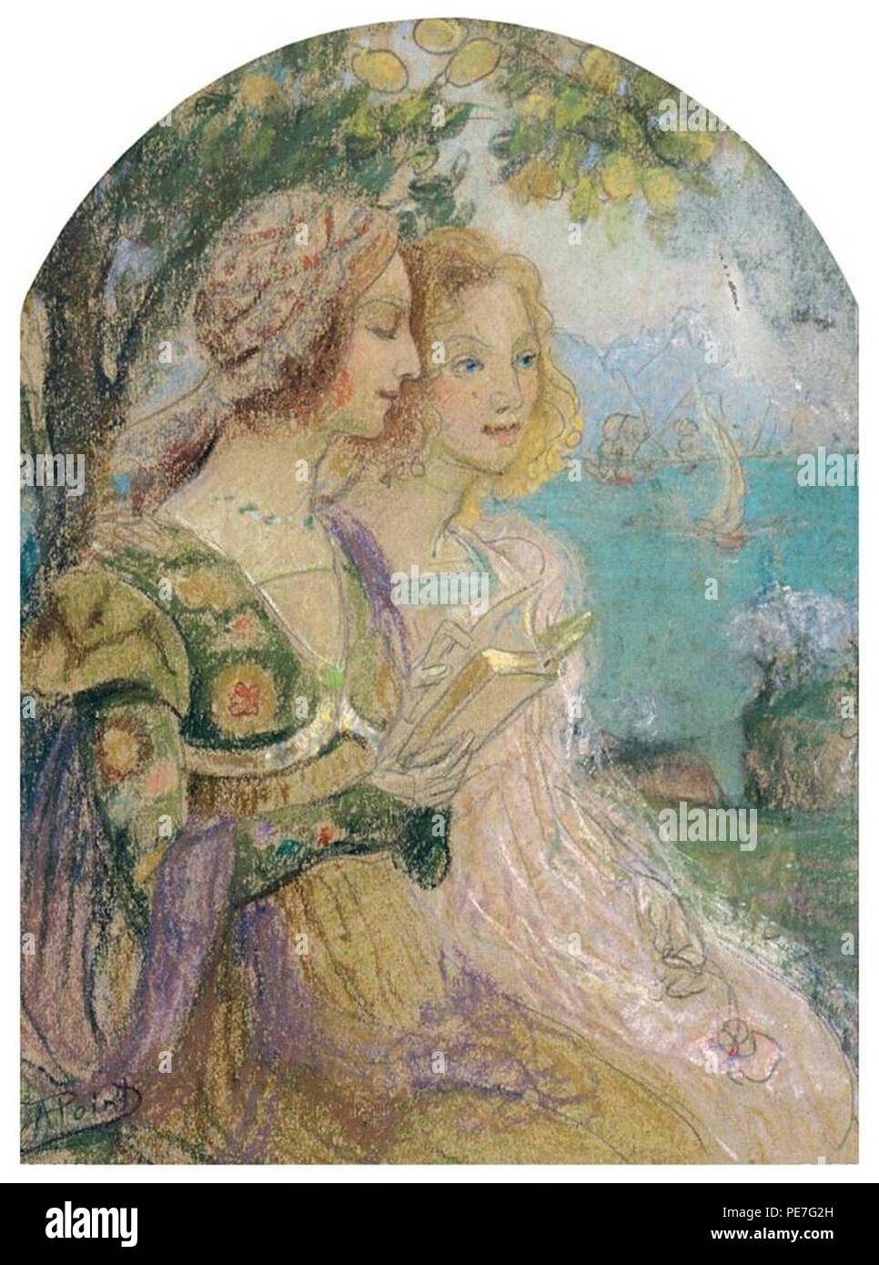 Armand Point La légende dorée Stock Photo - Alamy