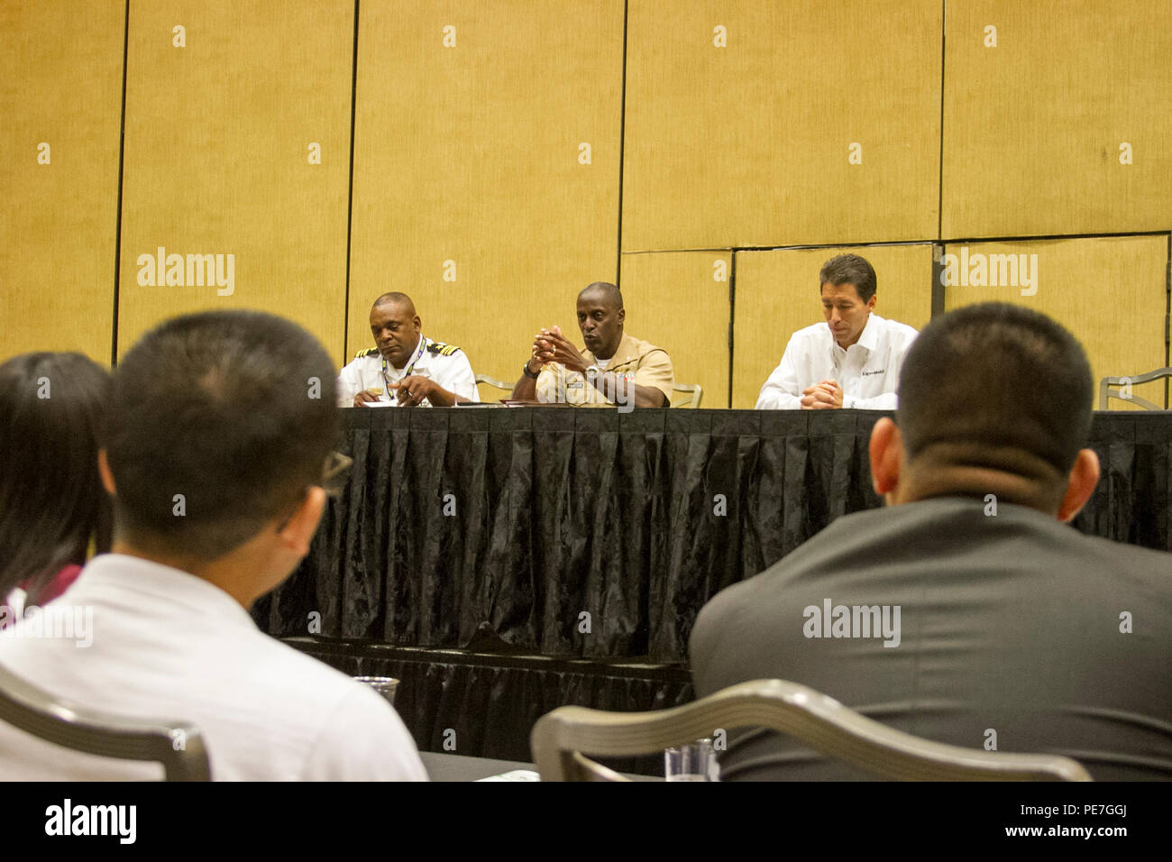 Lieutenant Colonel Brian Proctor addresses students about diversity ...