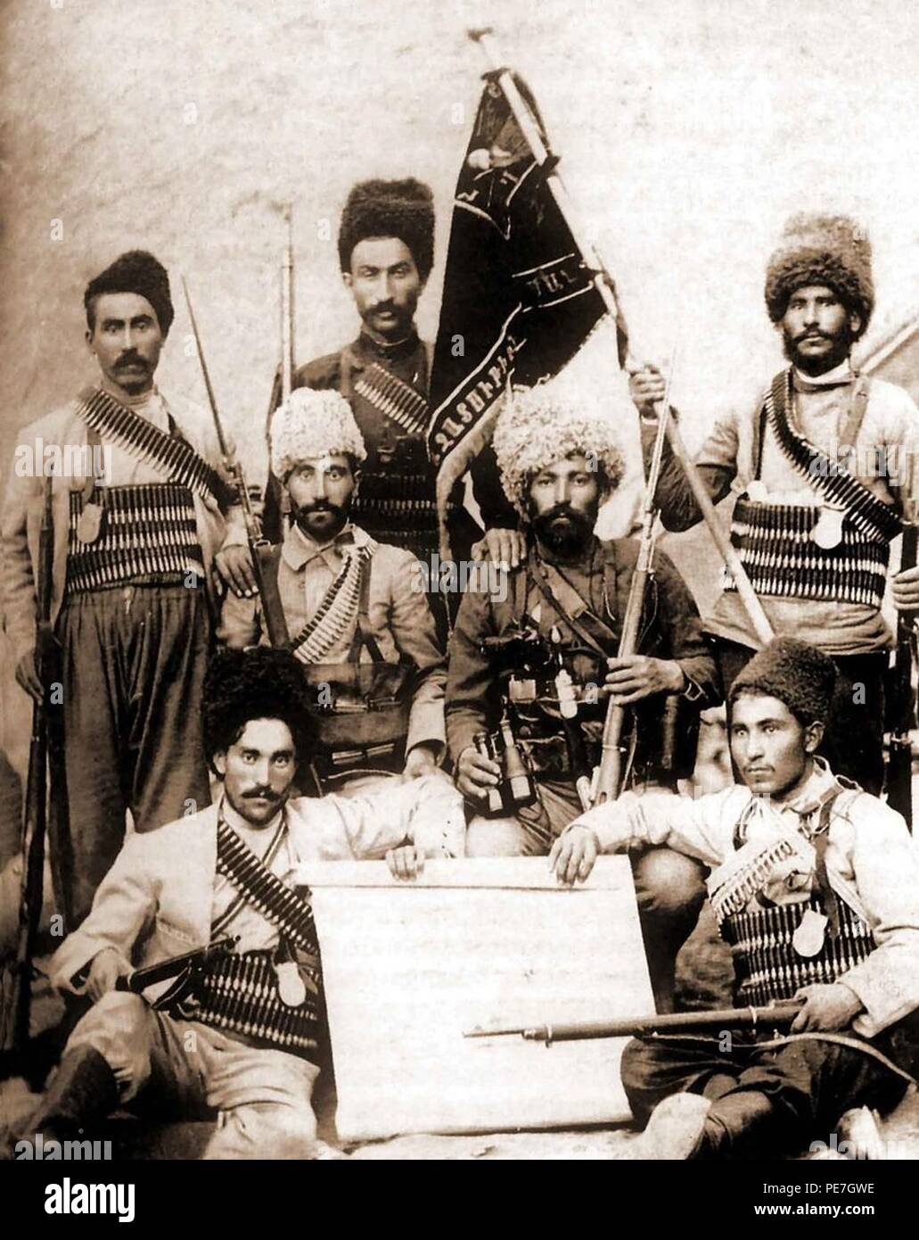 Armenian military forces in 1915 Stock Photo - Alamy