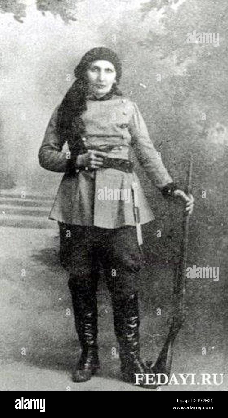 Armenian woman fedayi Stock Photo - Alamy