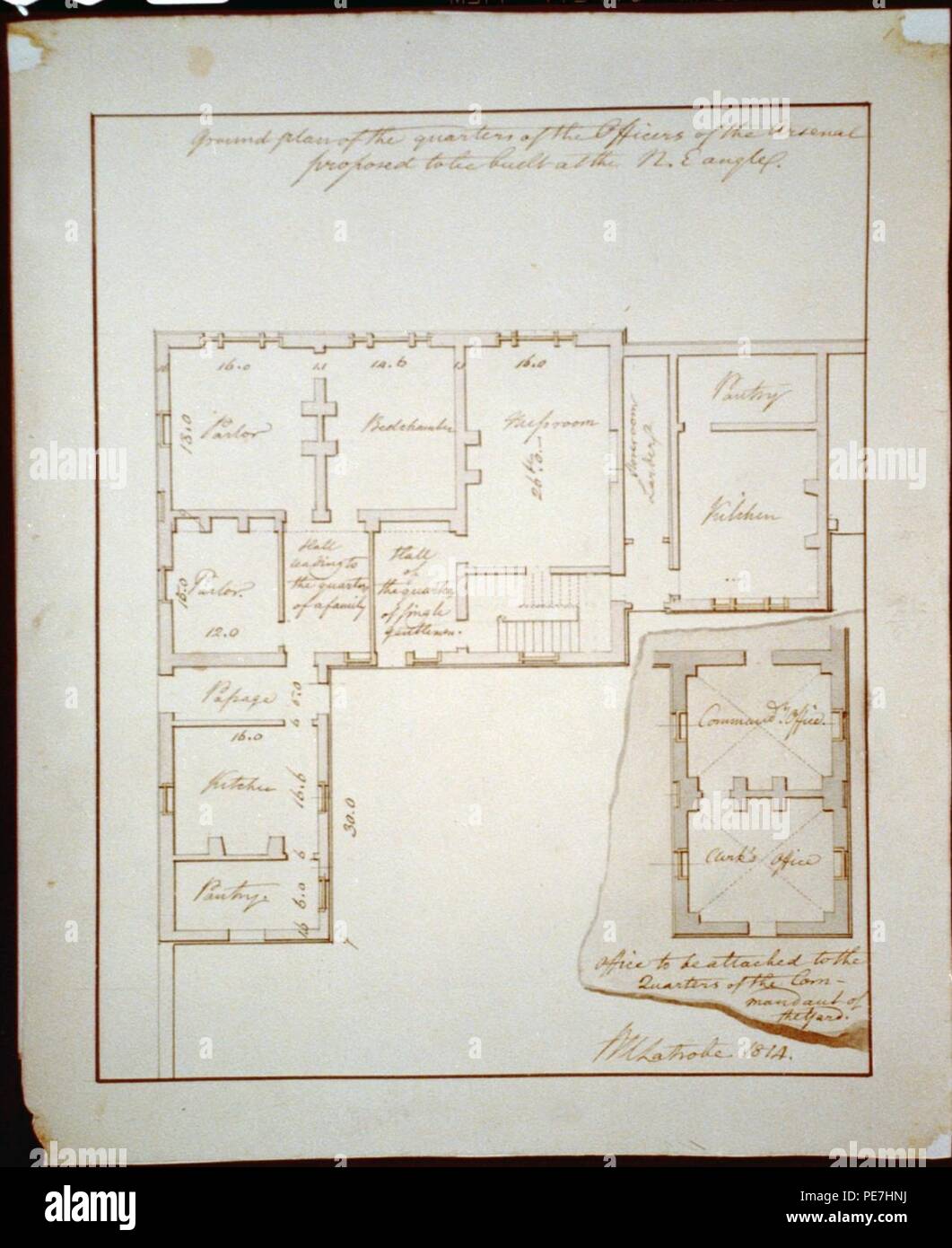 Armory (‘U.S. Arsenal‘), Pittsburgh, Pennsylvania. Arsenal officers ...