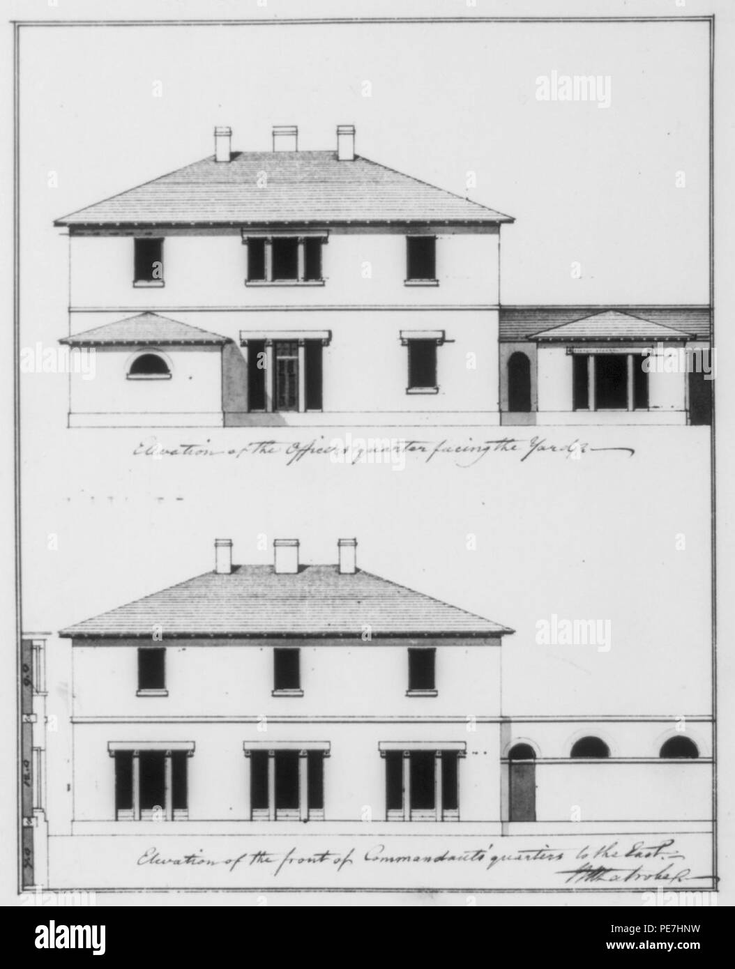 Armory (‘U.S. Arsenal‘), Pittsburgh, Pennsylvania. Officer's and ...
