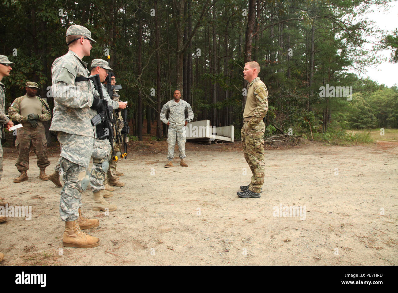 U.S. Army Maj. Stewart Brown, commander of the 55th Signal Company ...