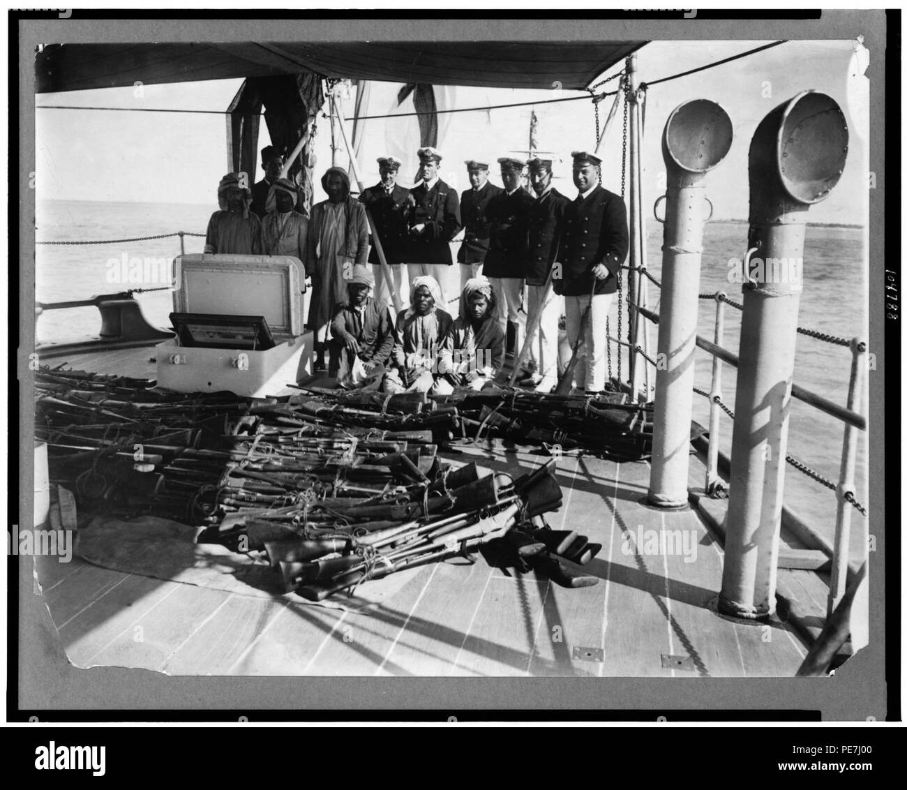 Arms traffic. The disaster at Dibai. The surrendered rifles on the ...