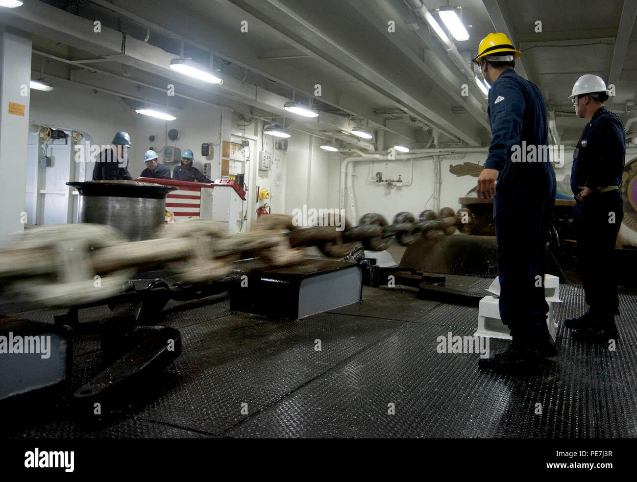 VALPARAISO, Chile (Oct. 13, 2015) -- Boatswain's Mates from USS George ...