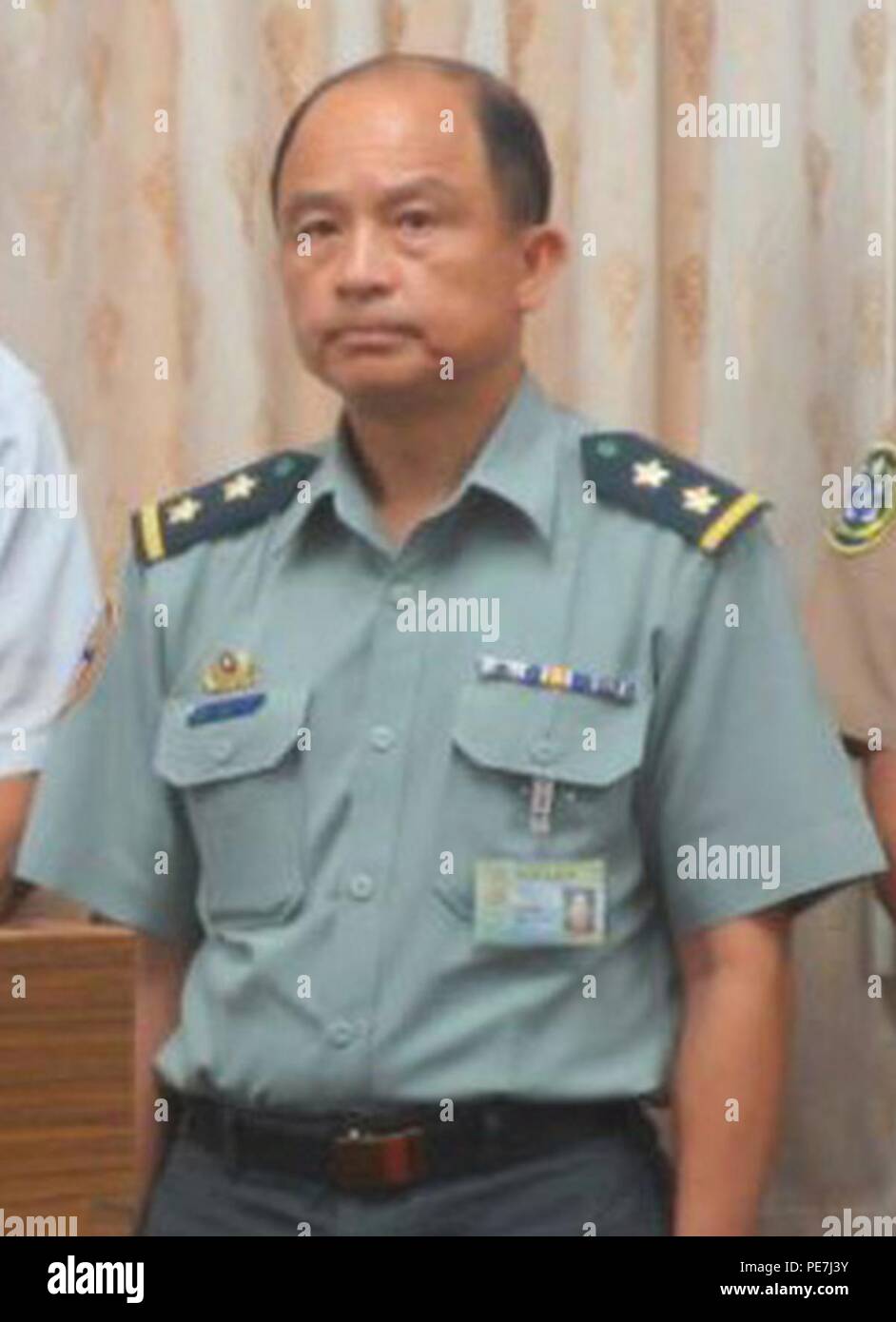 Army (ROCA) Lieutenant General Pai Chieh-lung Stock Photo - Alamy