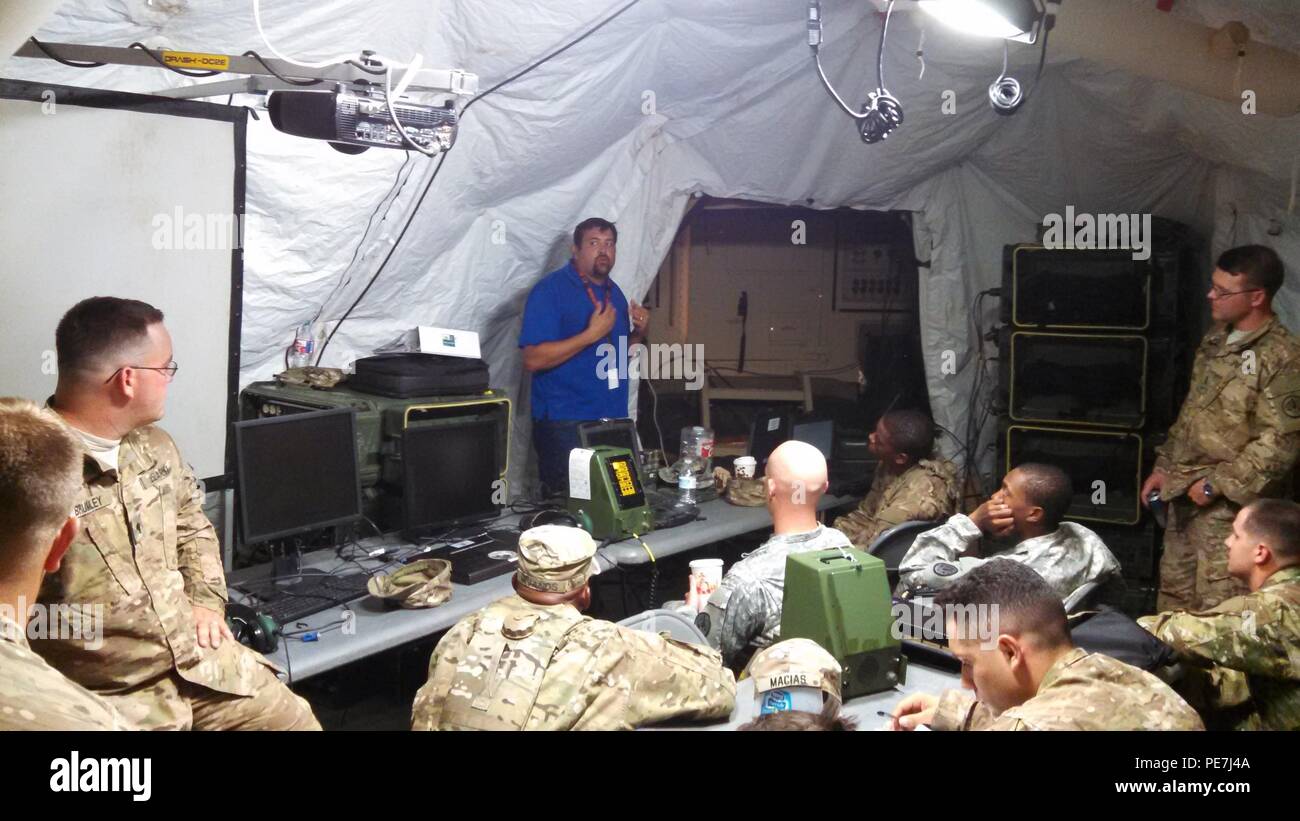 Thomas Kirkbride, a mission command systems integration team network ...