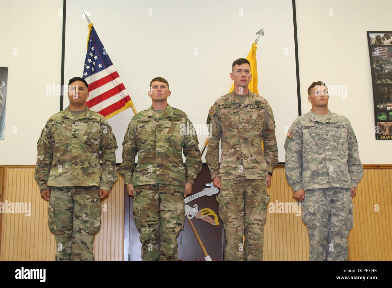 (From left to right) Sgt. Matthew Batayola, Cpl. Wesley Hughes, Cpl ...