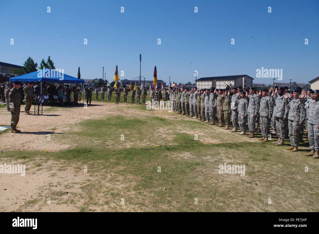 One-hundred-and-fifty Soldiers of the 3rd BCT, 3rd ID, reaffirm their ...
