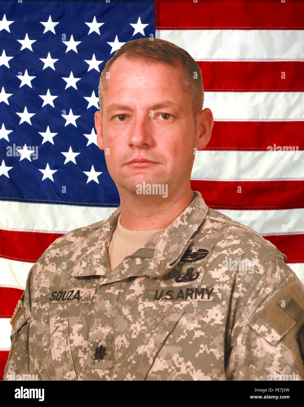 Lt. Col. Jason Souza, the new commander of the 501st Ordnance Battalion ...