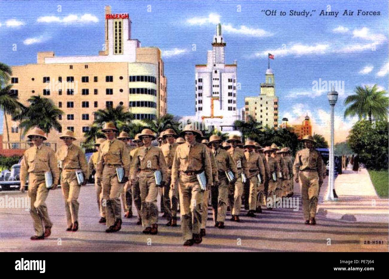 Miami miami postcard hi-res stock photography and images - Alamy