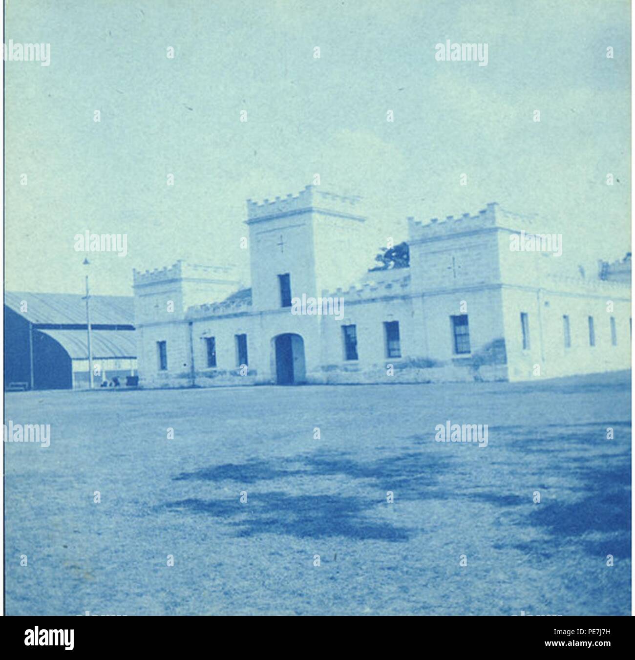 Army barracks in Honolulu Hawaii ca 1899 (KIEHL 106 Stock Photo - Alamy