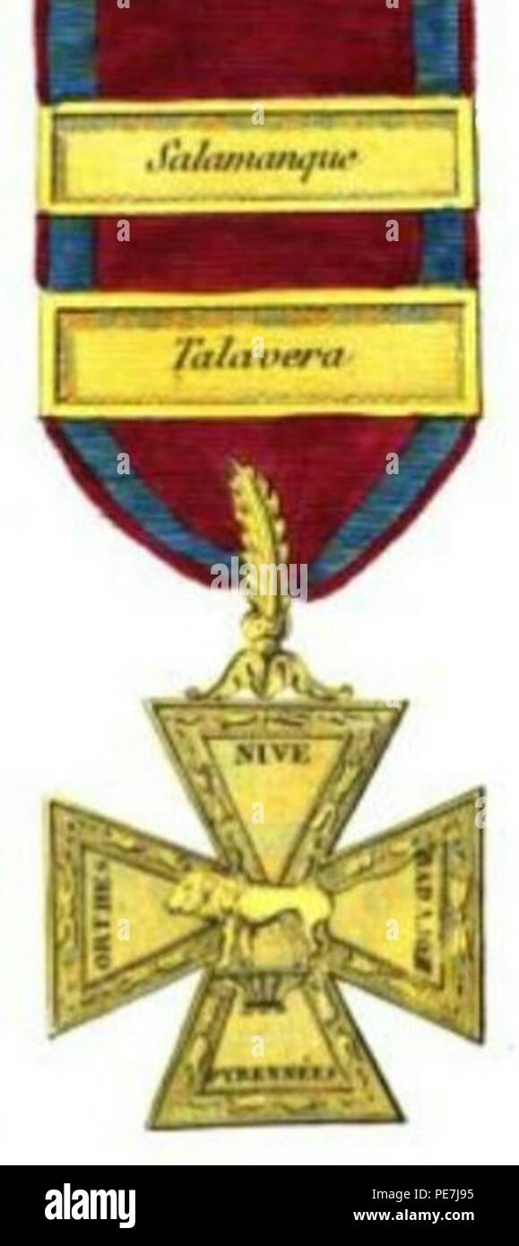 Army Gold Cross 1806-1814 Stock Photo - Alamy