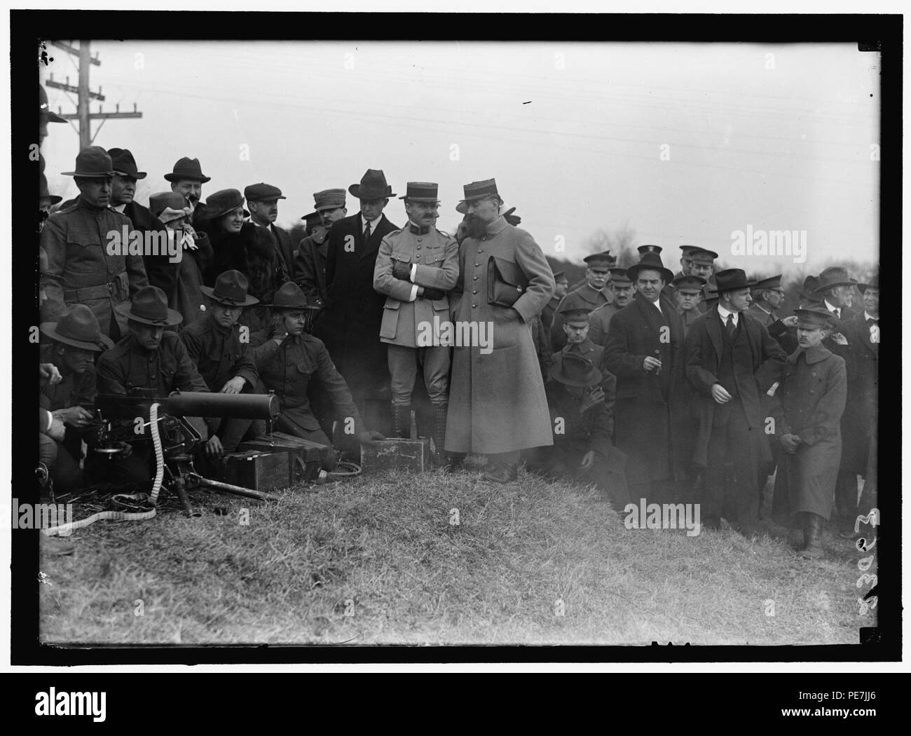 ARMY, U.S. MACHINE GUN TESTS Stock Photo - Alamy