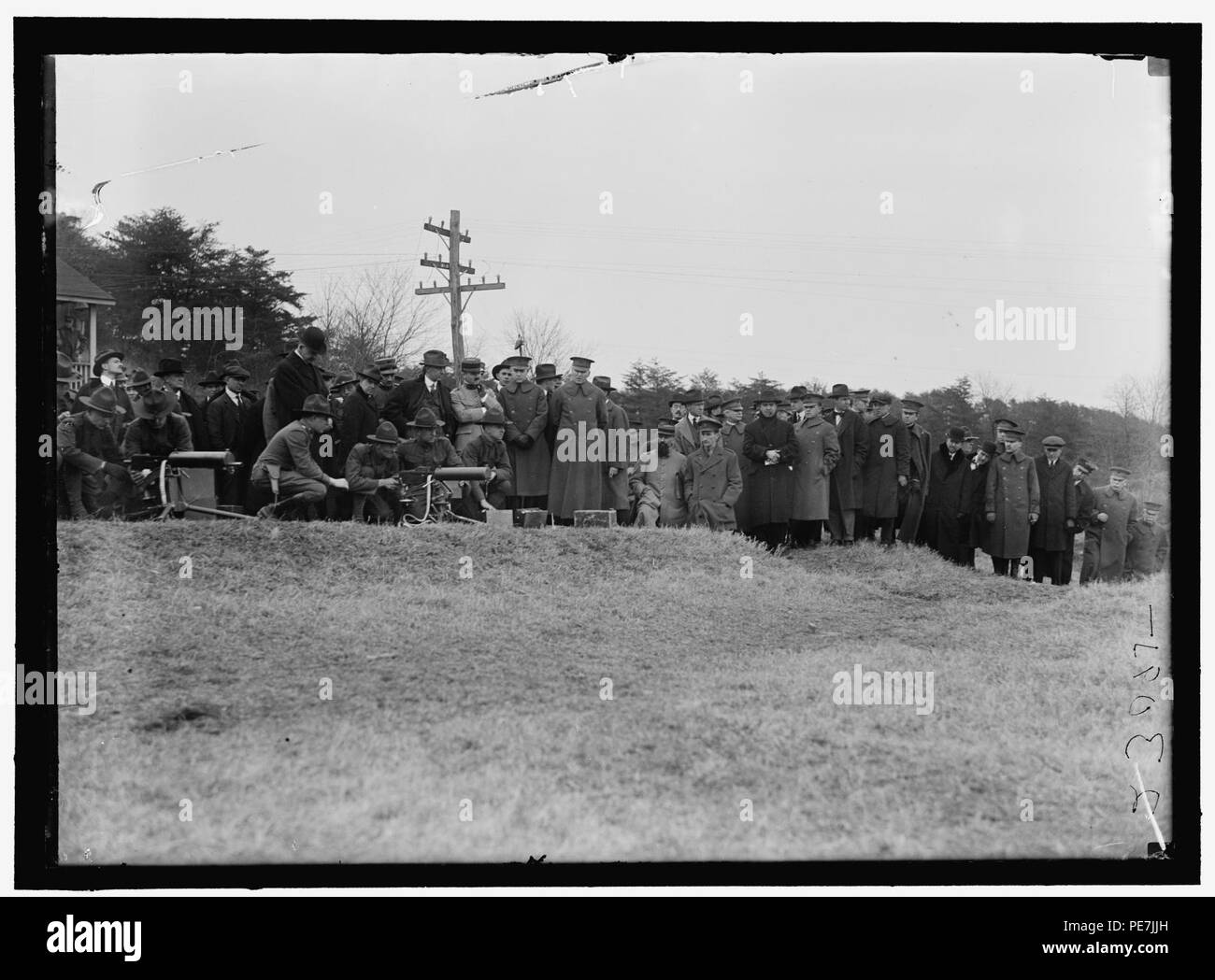 ARMY, U.S. MACHINE GUN TESTS Stock Photo - Alamy