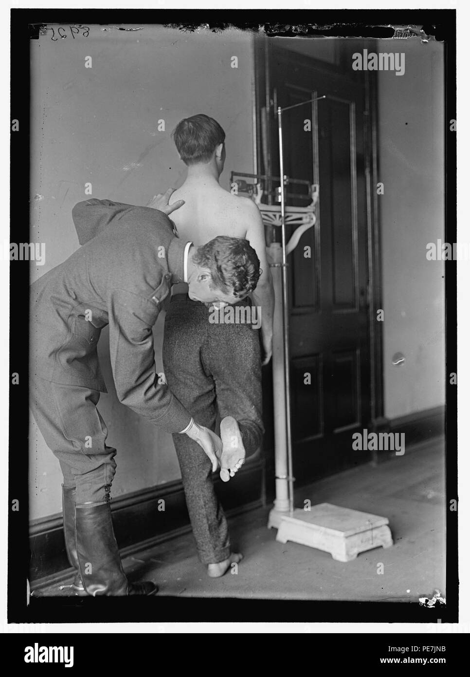 Physical examination Black and White Stock Photos & Images - Alamy