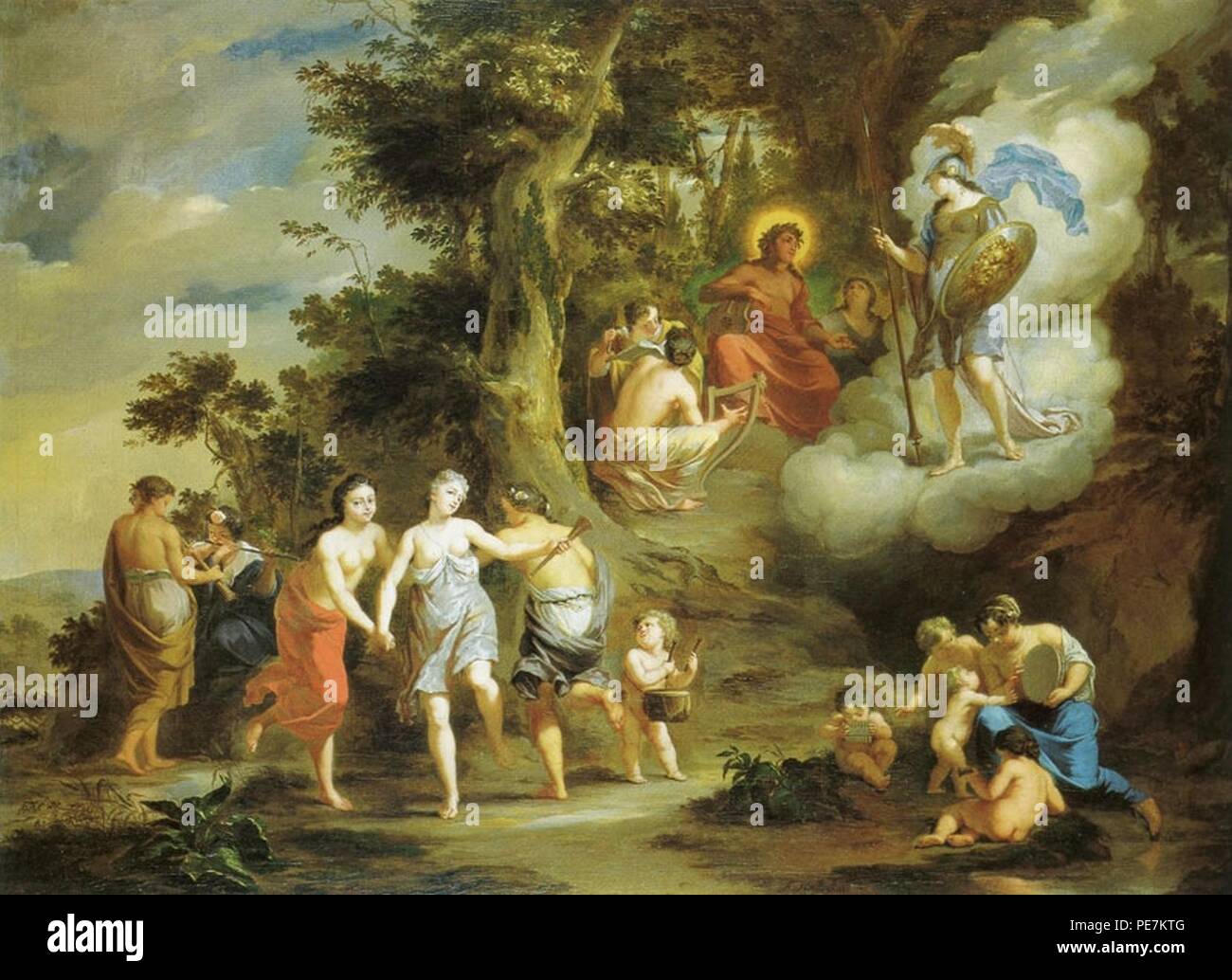 Pallas athene visiting apollo hi-res stock photography and images - Alamy