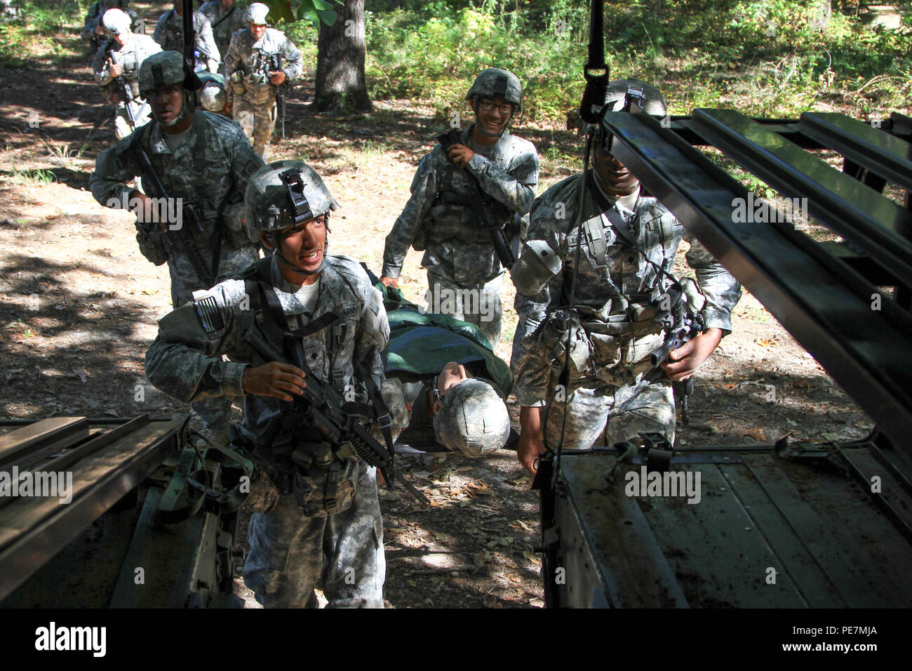 Paratroopers assigned to the 407th Brigade Support Battalion, 2nd ...