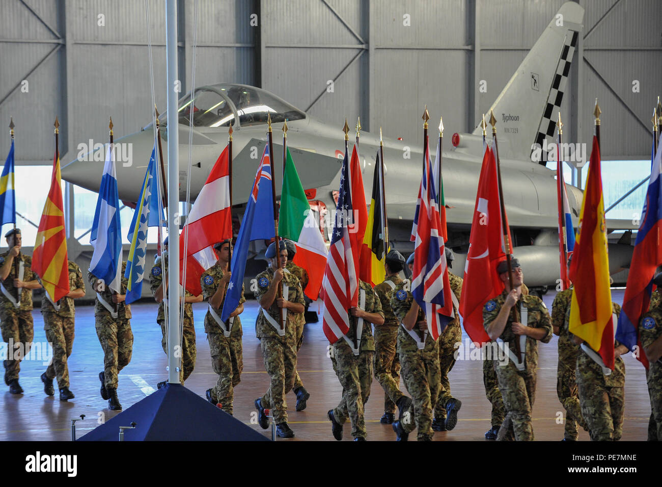 The Opening Ceremony of Exercise Trident Juncture continues at Trapani ...