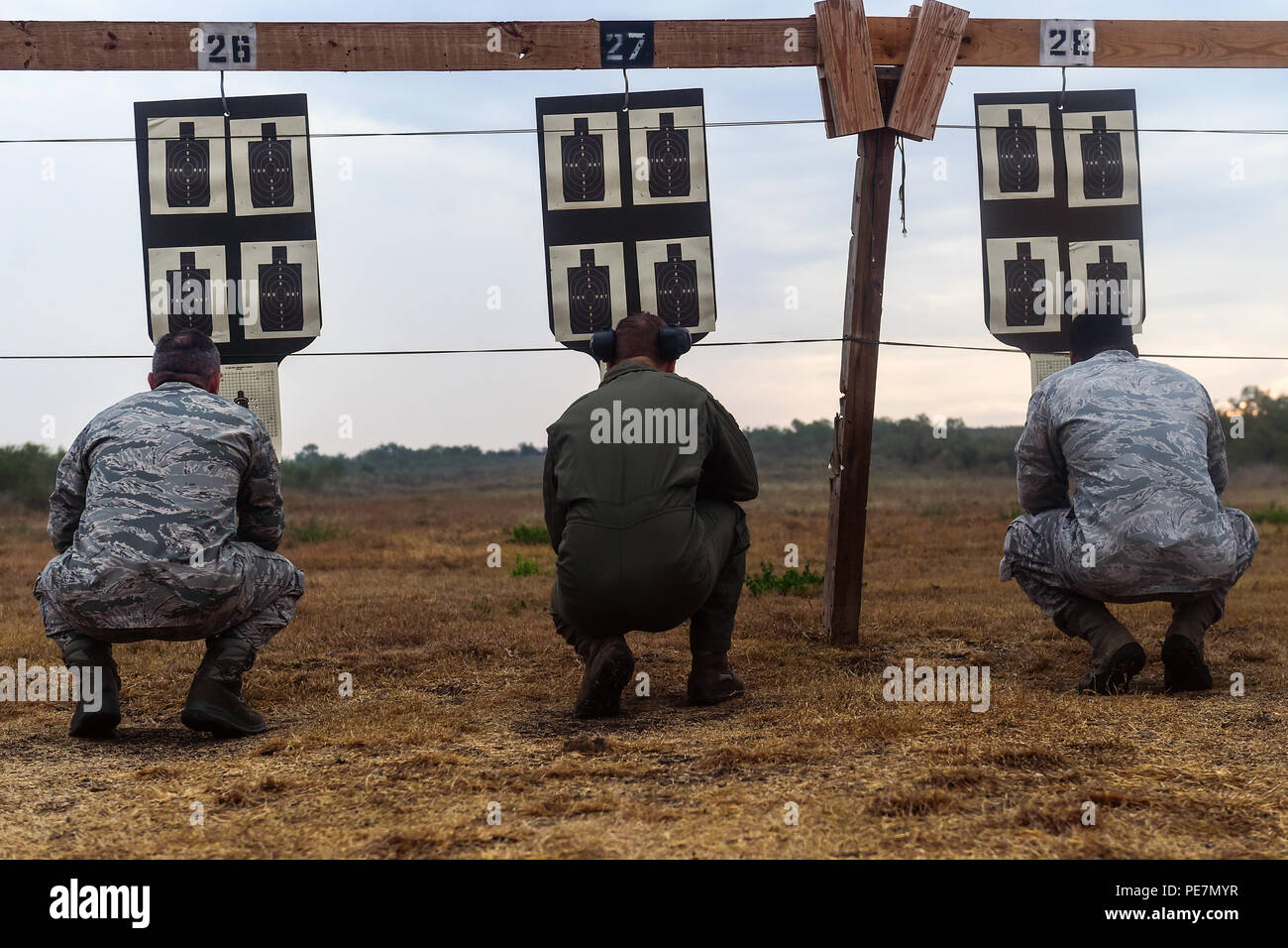 Members of the 2015 Elementary Level Excellence in Competition rifle ...
