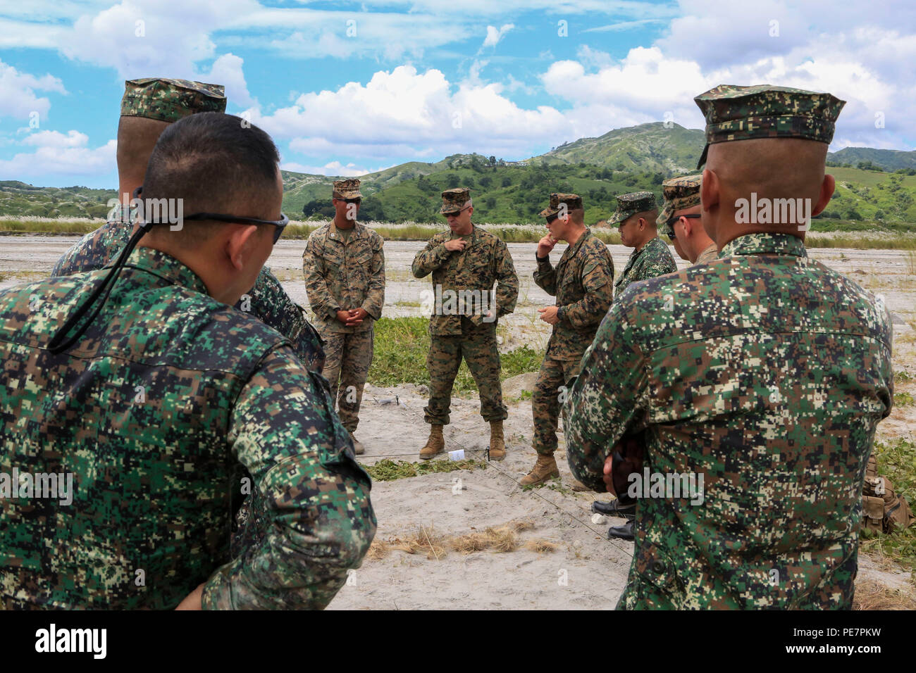 U.S. Marine Brig. Gen. Paul Kennedy, commanding general of 3rd Marine ...