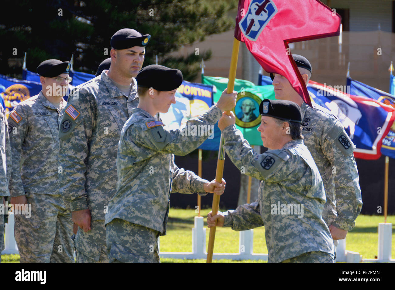 Col. Ann M. Sammartino, the commander of 18th Medical Command ...