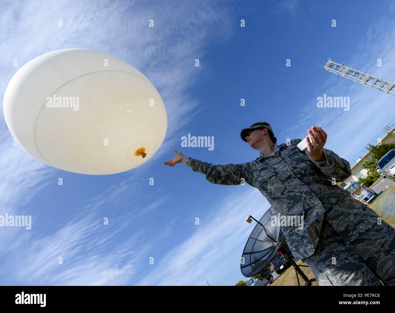 Balloon operations control hi-res stock photography and images - Alamy