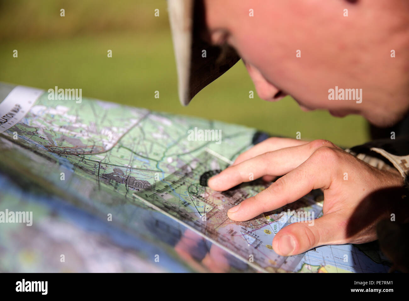Pfc. Douglas Masters, a mortar man with 2nd Battalion, 8th Marine ...