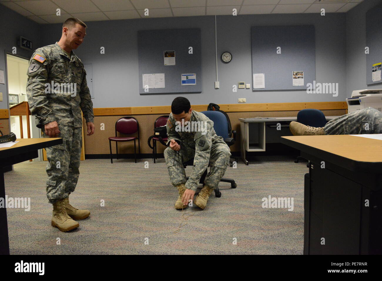 U.S. Army Spc. Jerrell Knight, 39th Signal Battalion, 2nd Signal ...