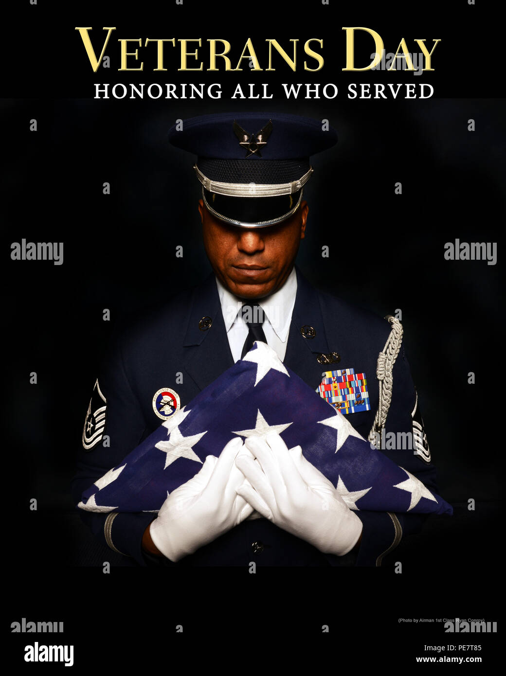 Veterans Day poster. (U.S. Air Force graphic by Robert Memering Stock ...