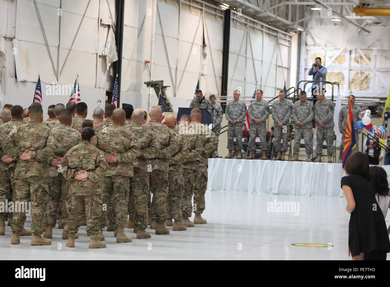 The 640th Aviation Support Battalion held their deployment ceremony on ...