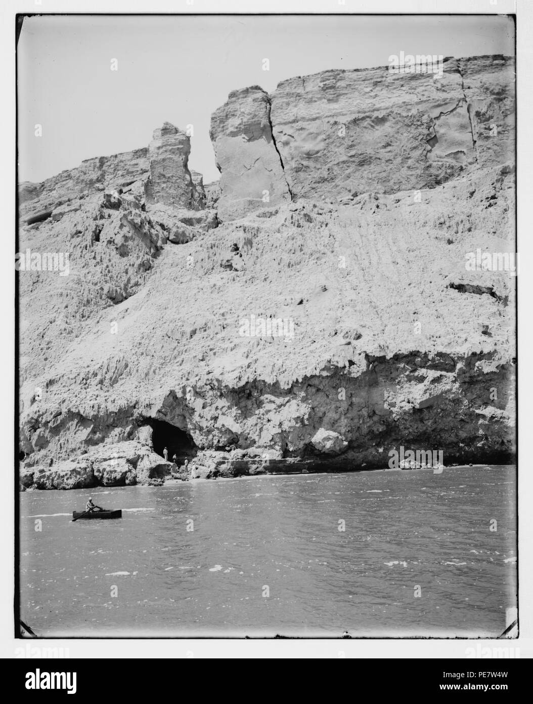 Around the Dead Sea (Bahr Lut). Appearance of gateway and entrance to ...
