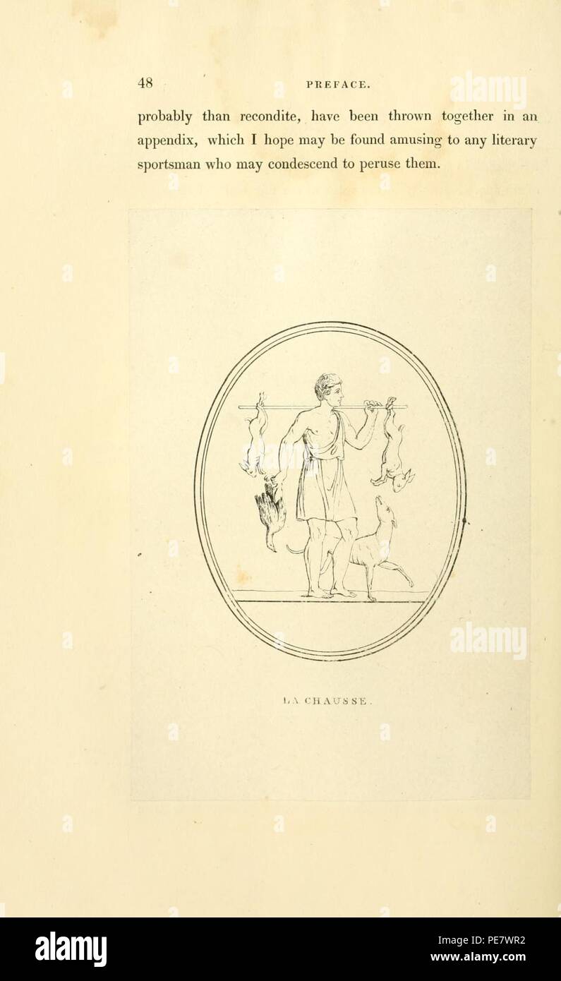 Arrian on coursing (Page 48 Stock Photo - Alamy