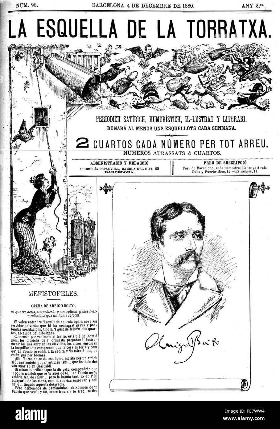 Arrigo boito hi-res stock photography and images - Alamy