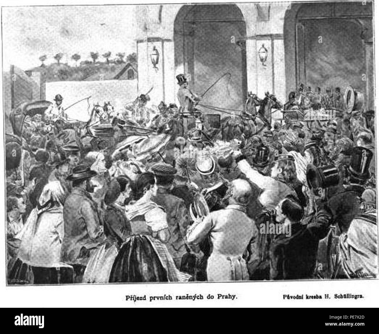 Prague 1866 hi-res stock photography and images - Alamy