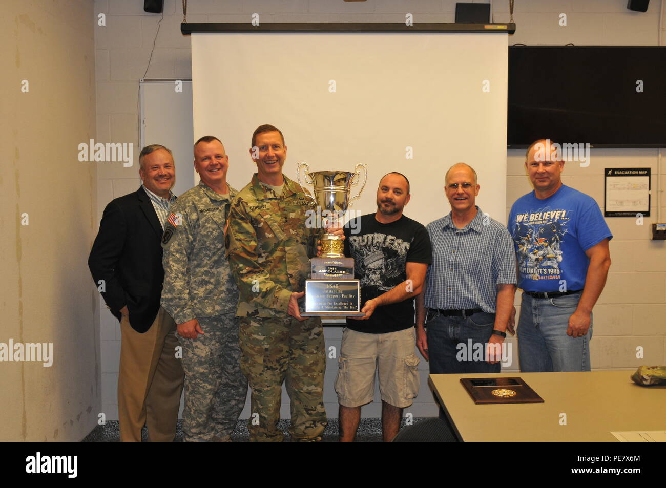 Pictured from left to right are 11th Theater Aviation Command Aviation ...