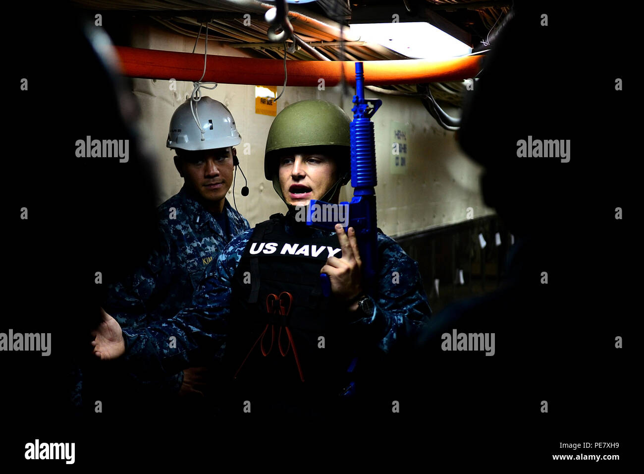 Force protection training drill hi-res stock photography and images - Alamy