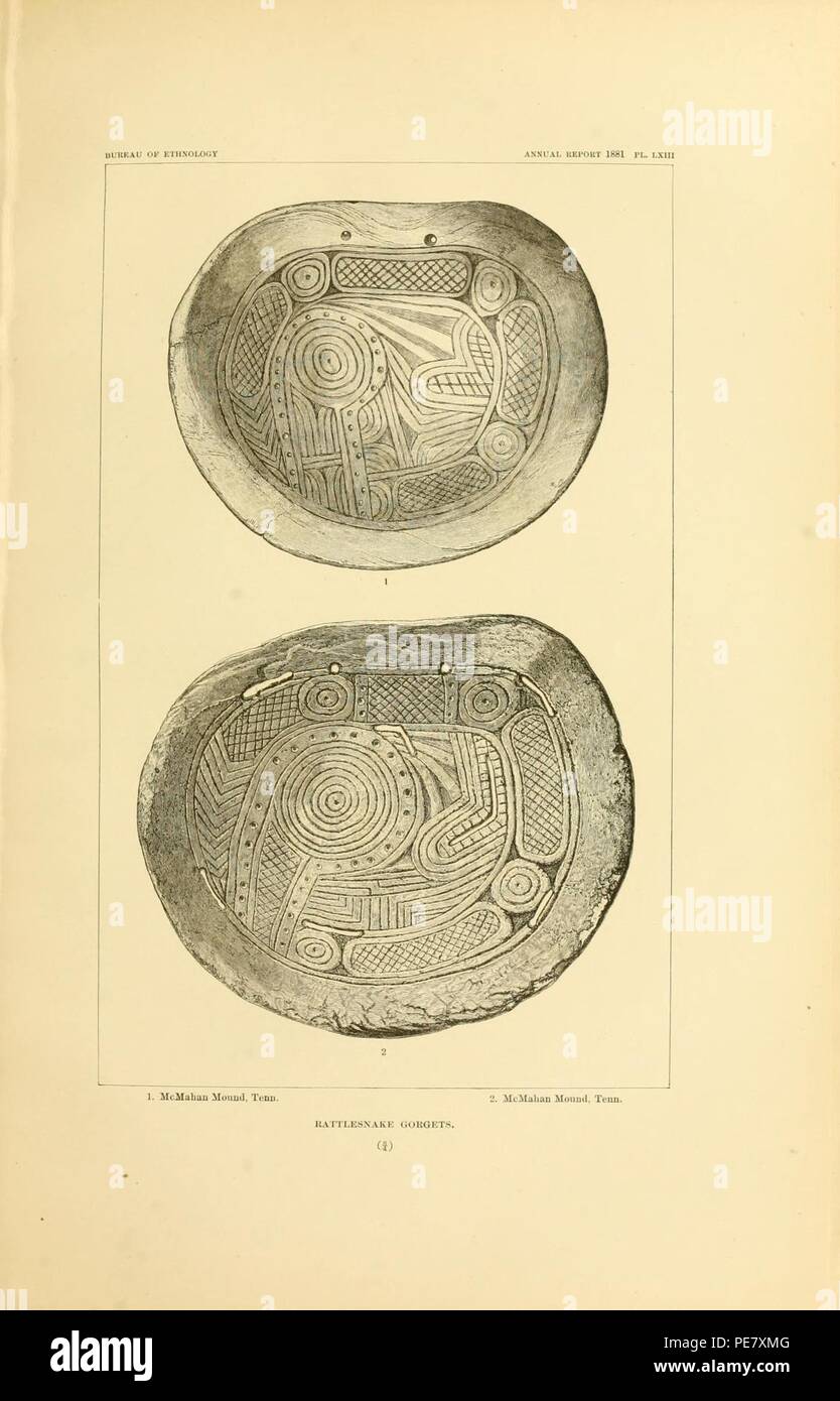 Art in shell of the ancient Americans Stock Photo - Alamy