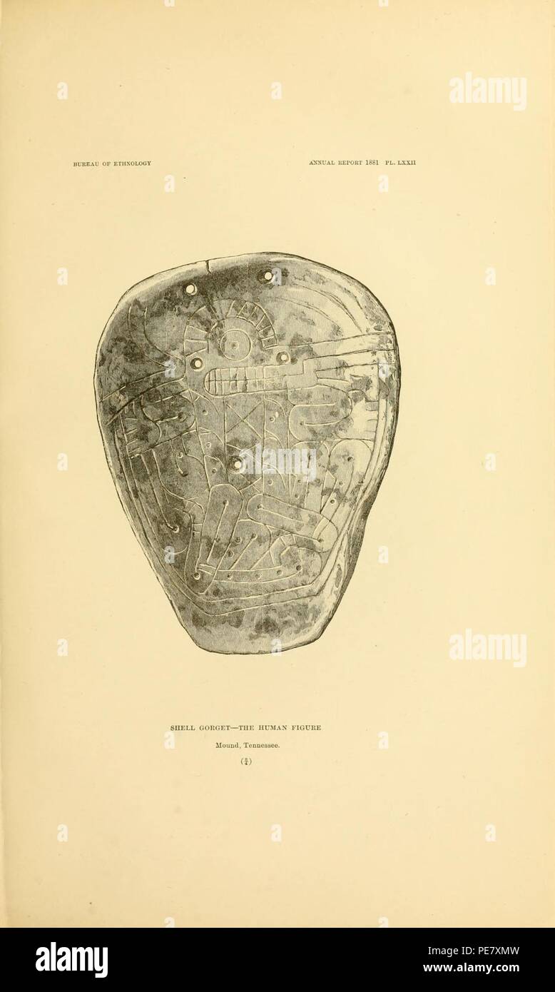 Art in shell of the ancient Americans Stock Photo - Alamy