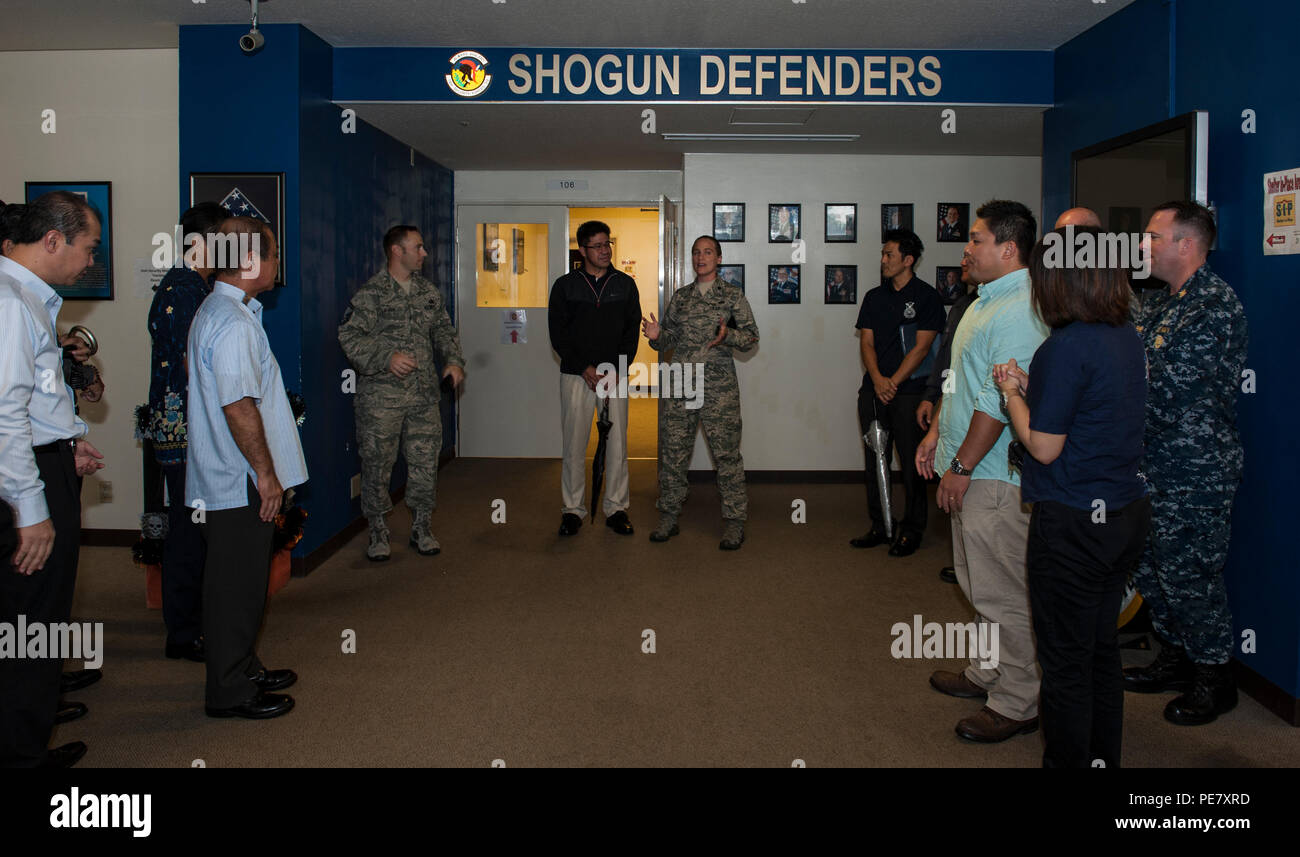 U.S. Air Force Lt. Col. Sarah Babbitt, 18th Security Forces Squadron ...