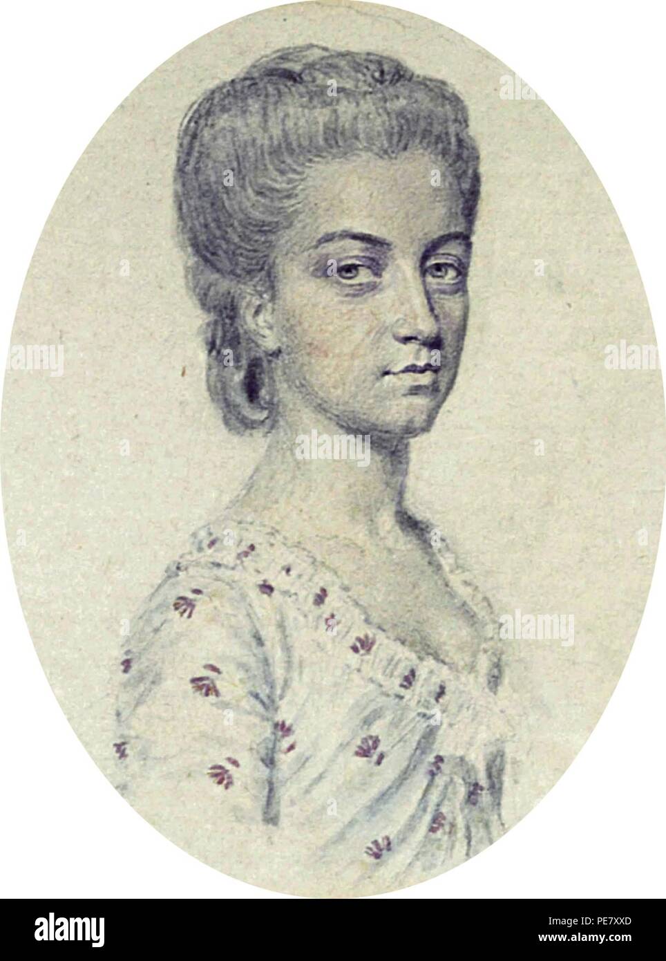 Elizabeth Bridget Armitstead, by John Smart Stock Photo - Alamy