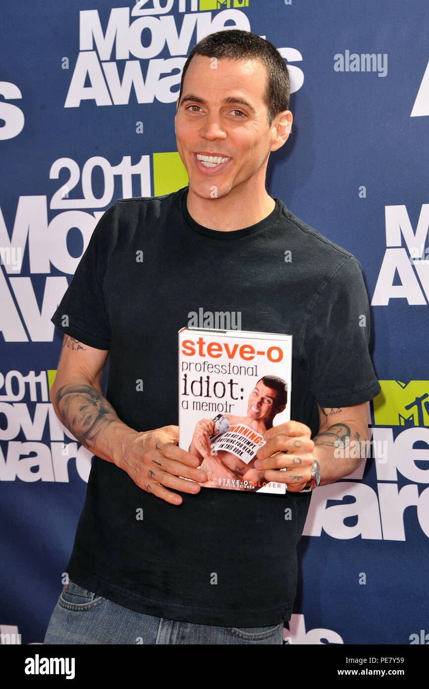 Steve -O at the MTV Movie Awards 2011 at the Universal Amphitheatre In ...