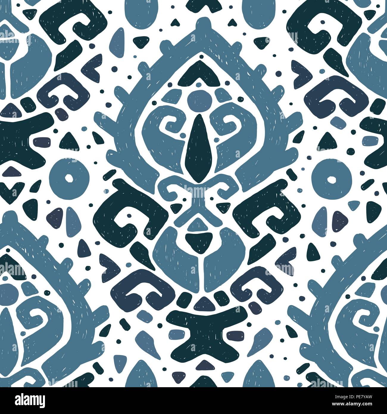 Ikat Pattern Desktop Wallpaper