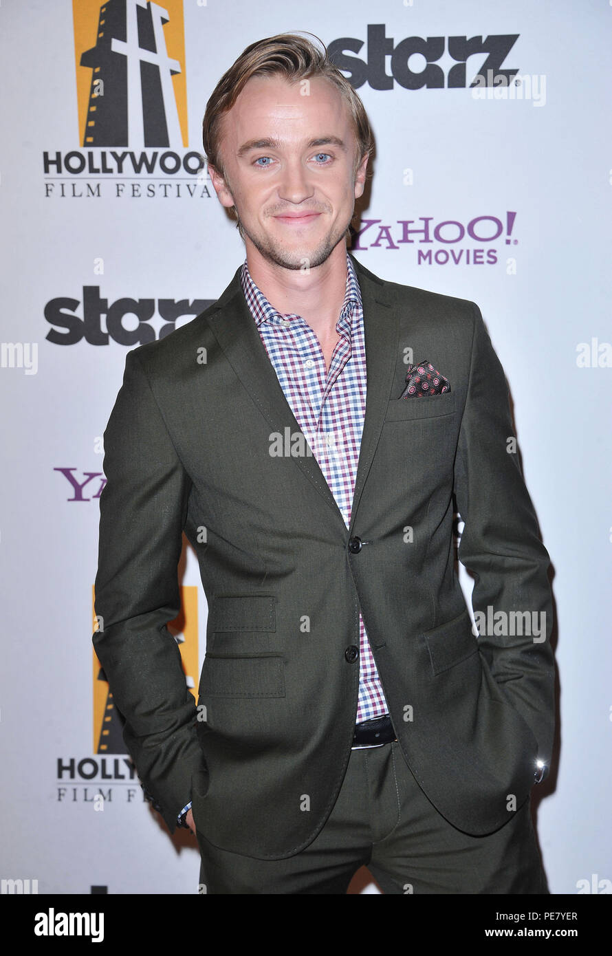 Tom Felton at the 15th Annual Hollywood Film Awards Gala at the Beverly ...