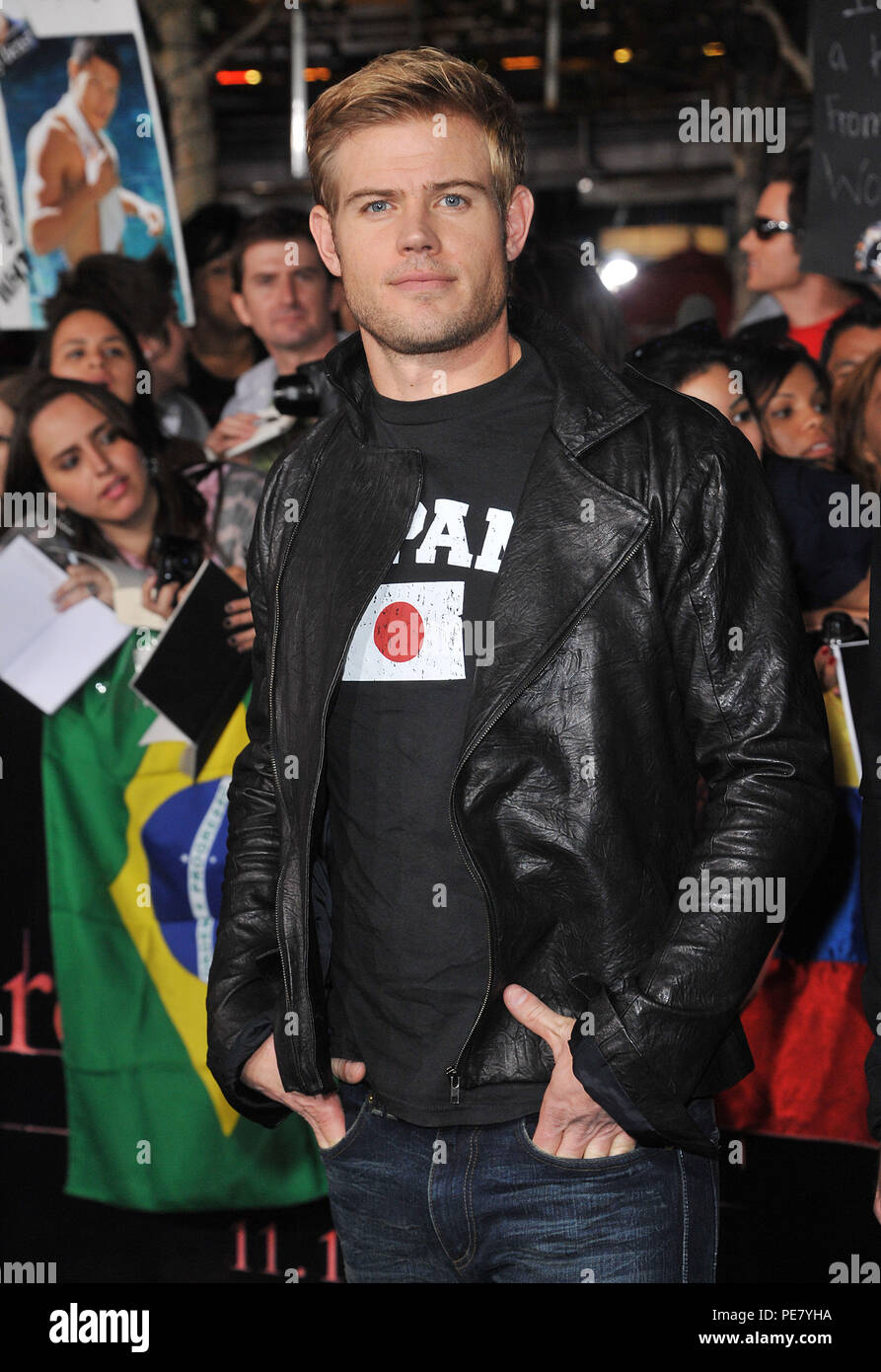 Trevor Donovan at The Twilight Saga-Breaking Dawn Premiere at the Nokia ...