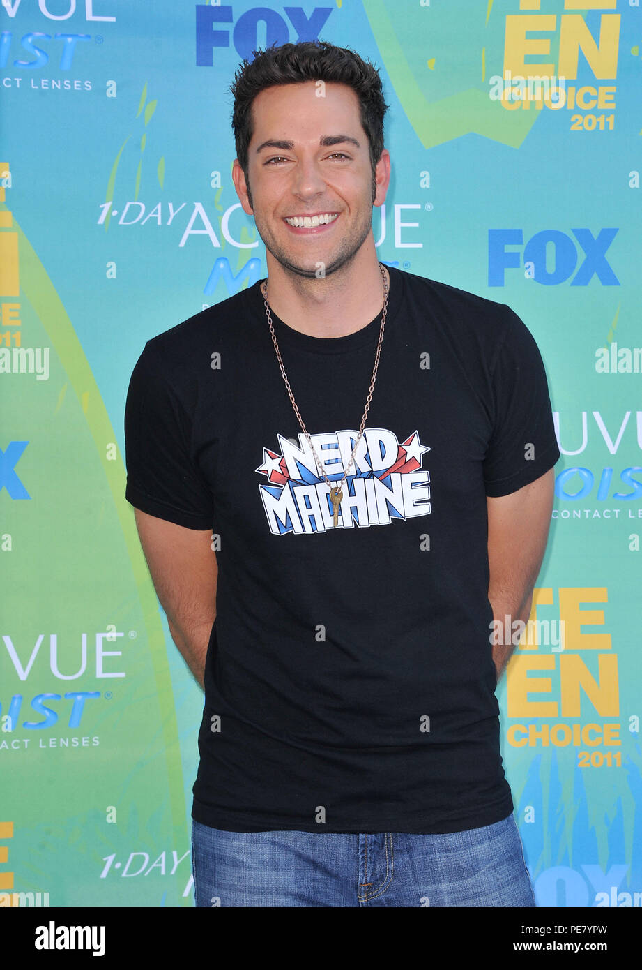 Zach Levi 236 at The Teen Choice Awards 2011 at the Gibson Universal ...