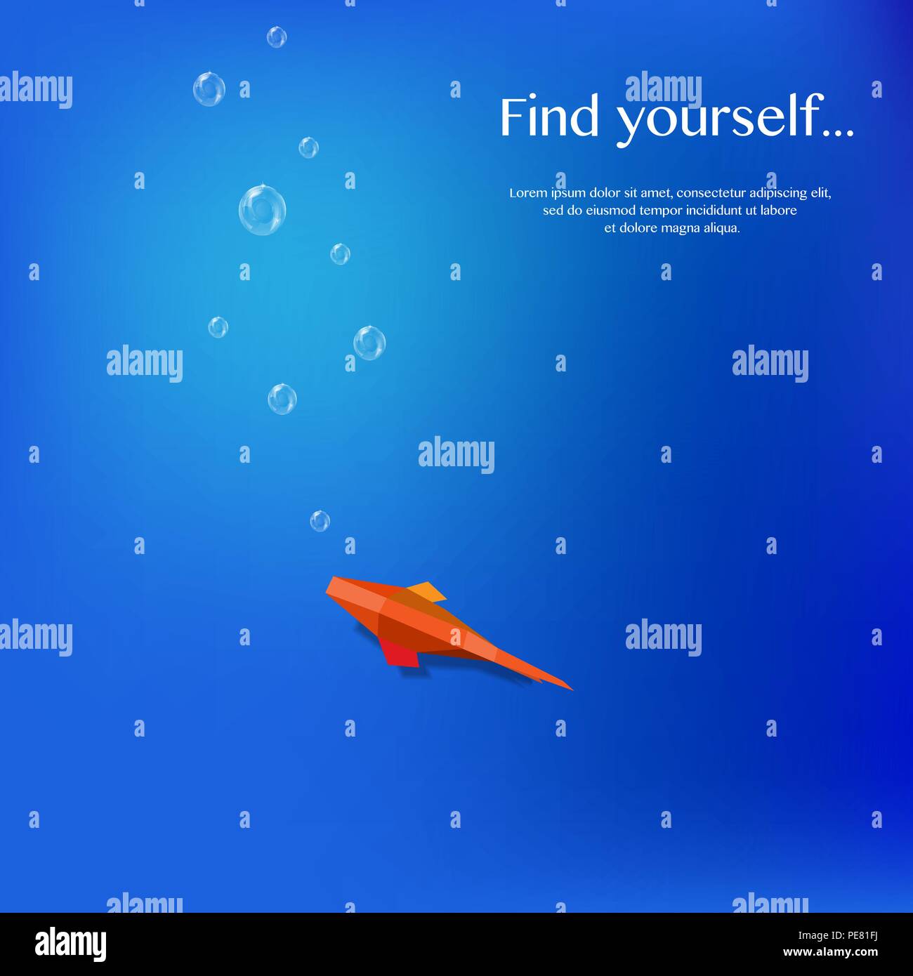 Air bubbles fish hi-res stock photography and images - Alamy