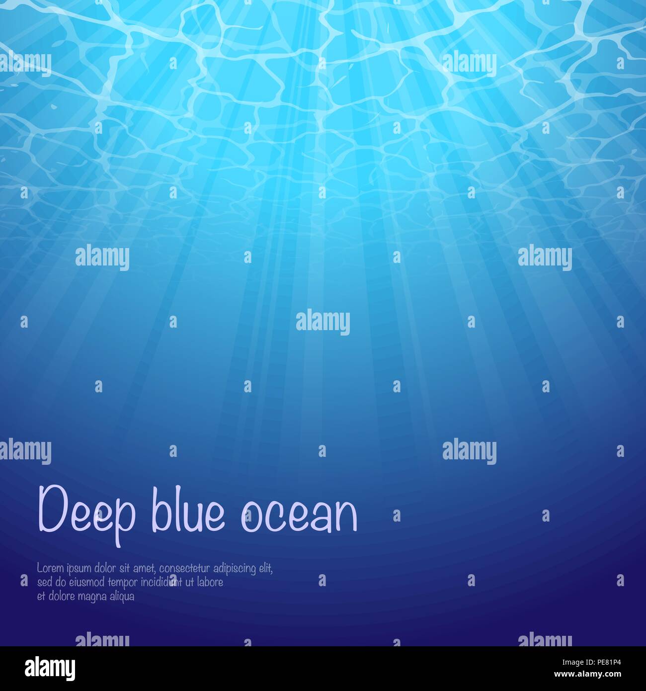 Dark water surface under Stock Vector Images - Alamy