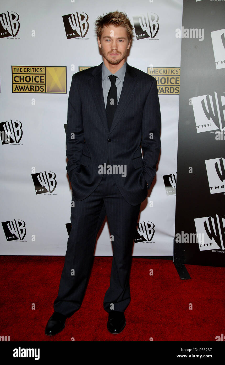 Chad Michael Murray arriving at the 11th Annual Critic's Choice Awards ...