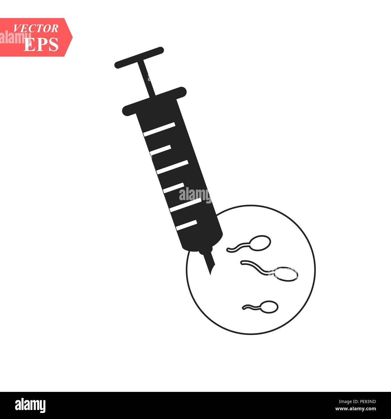 ivf icon isolated on white background, vector illustration, ivf logo ... ivf icon isolated on white background, vector illustration, ivf logo ...